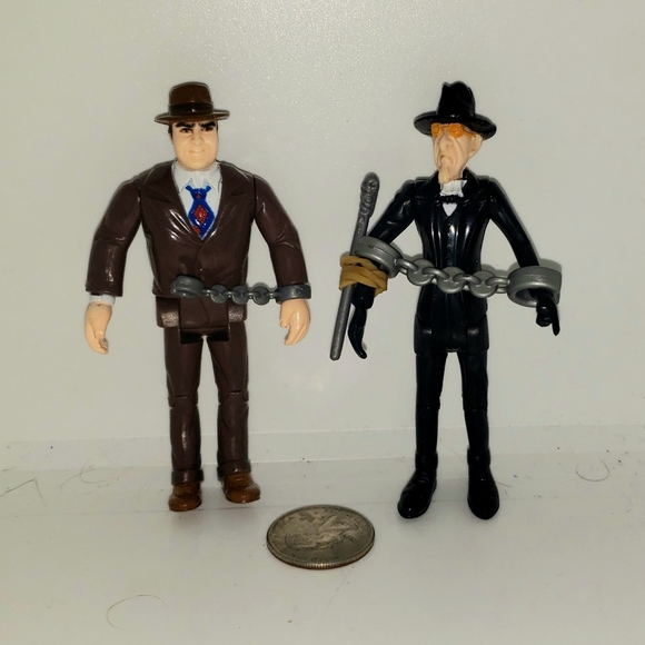 Vintage 80s Who Framed Roger Rabbit Eddie Valiant and Judge Doom ...